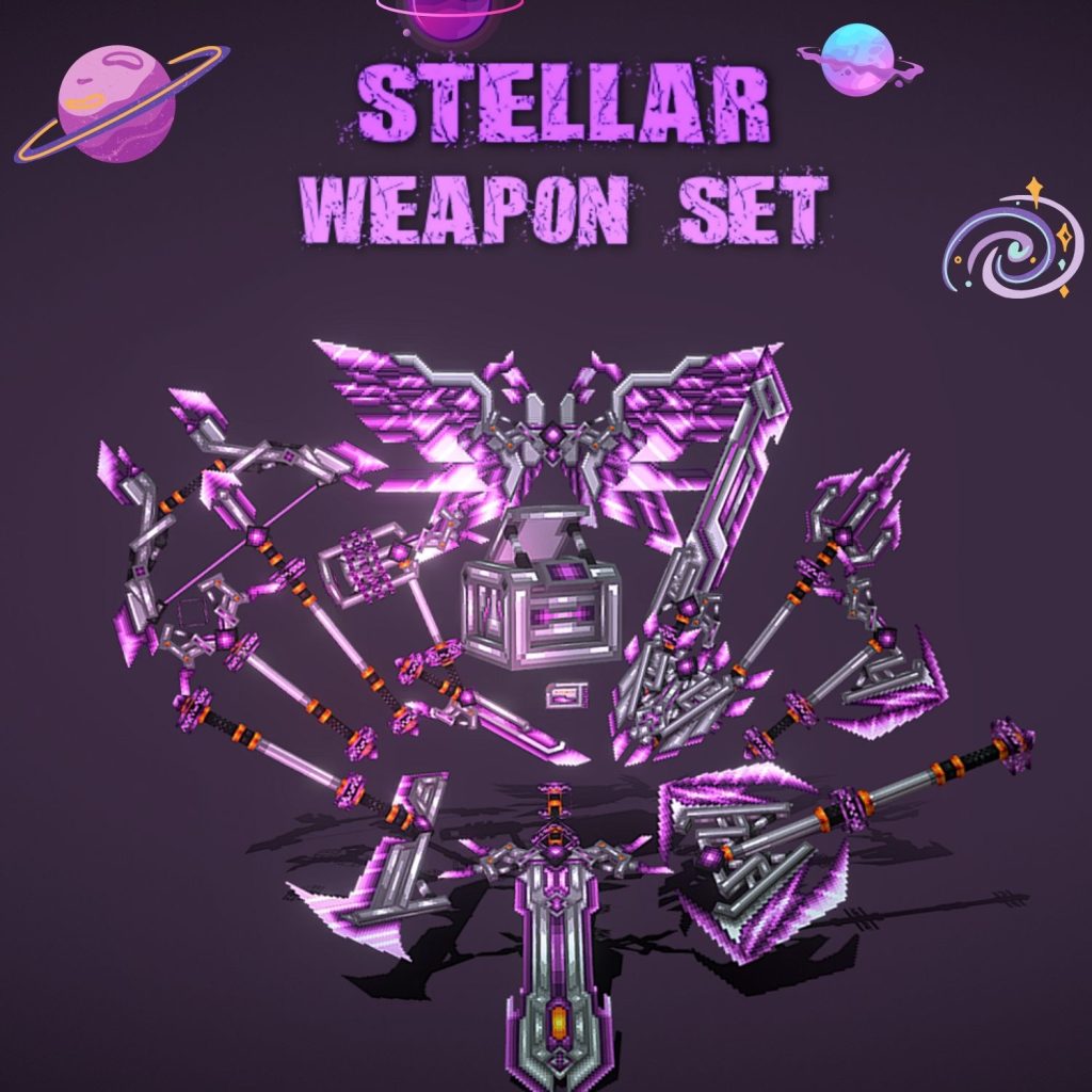 Stellar Weapon & Tool Set - EliteCreatures - 3D Model Shop