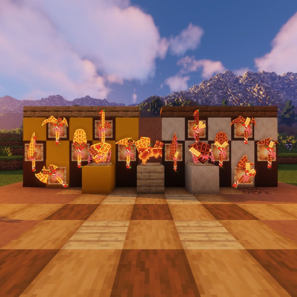 Minecraft Models - Games Weapon Sets- Server Resources -Elite Creatures