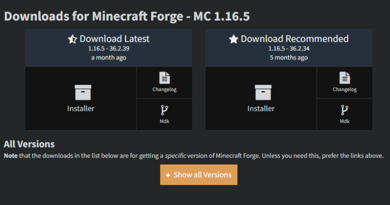 How to download and install Forge in Minecraft - EliteCreatures - 3D ...