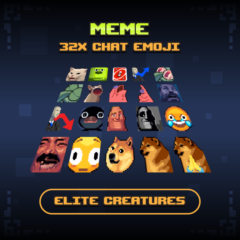 32x, 16x, Minecraft, Discord & Streamer Meme Emojis Volume 2 ...